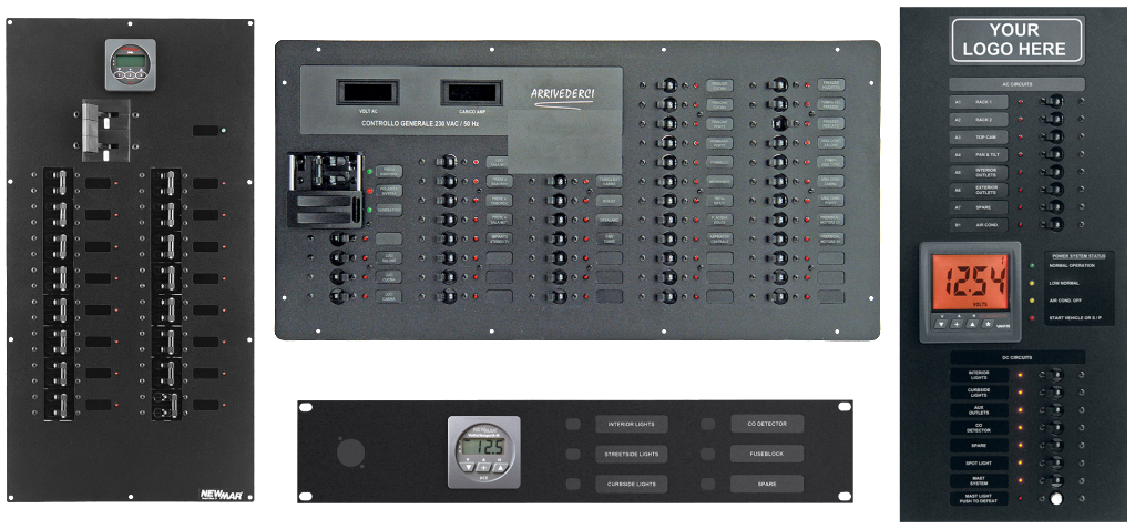 Custom Electrical Panels | AC and DC | Mobile Applications | Marine ...