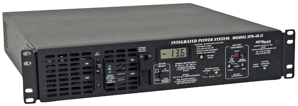 12V DC, 24V DC and 48V DC Rack Mount Integrated DC Power System | 11 ...