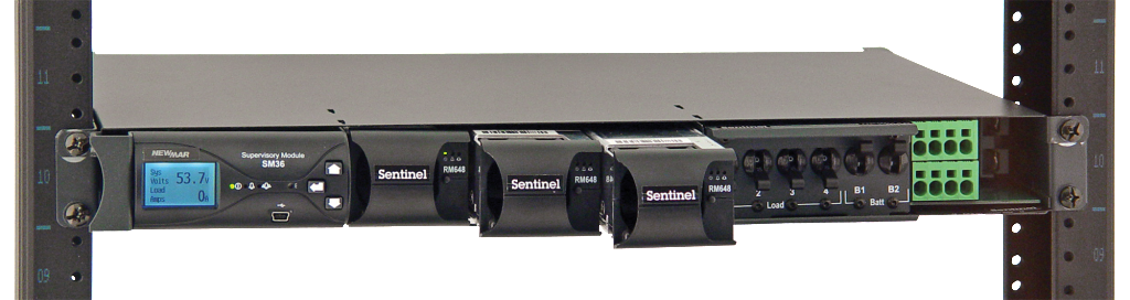 Sentinel Rack Mount DC Power System | N+1 Redundant Rectifiers | -48V ...