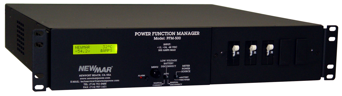 Power Function Manager | 12V DC | 24V DC | 48V DC | 500 Amps | Rack ...