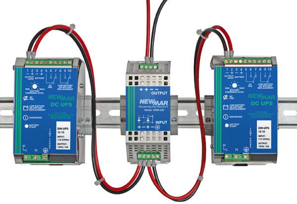 DIN Rail Mount DC Power | DC UPS | Battery Detection for NFPA ...